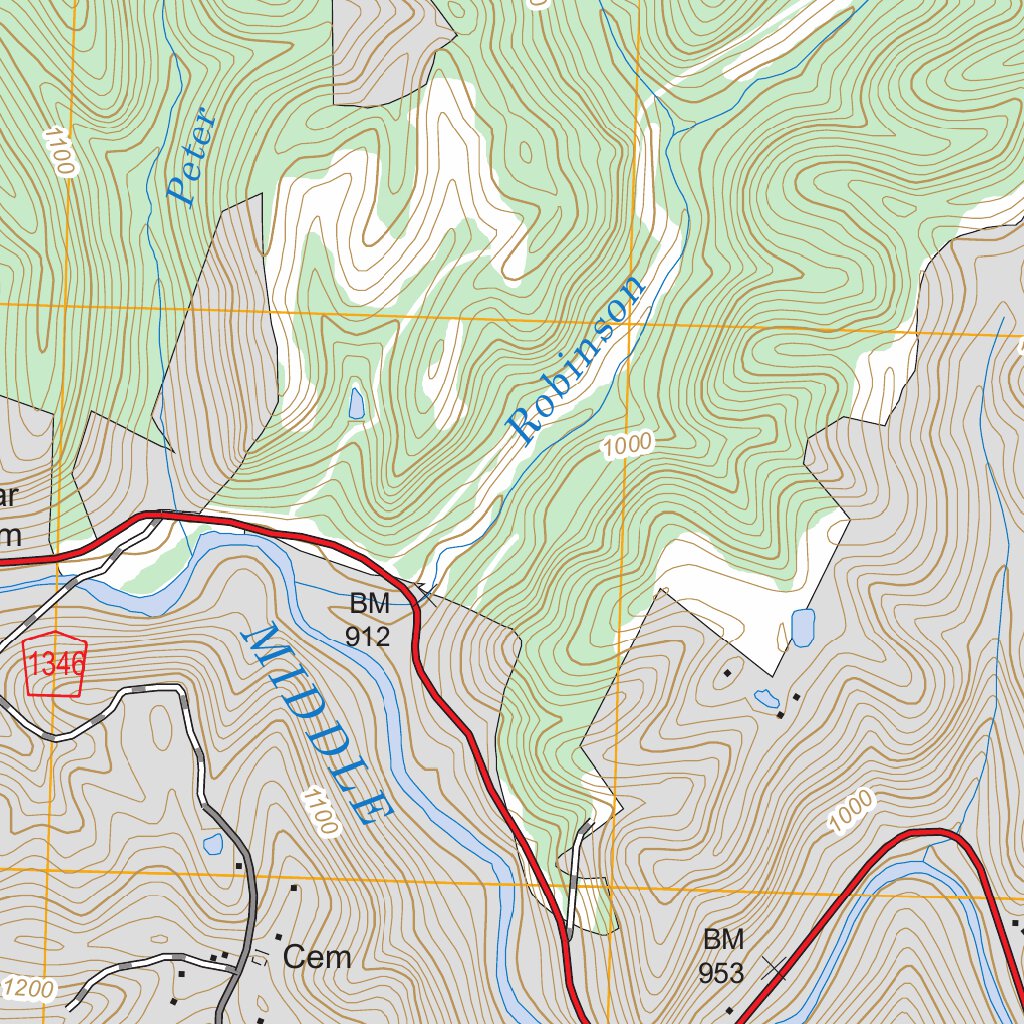 Parrot, KY FSTopo Legacy Map by US Forest Service - Topo | Avenza Maps