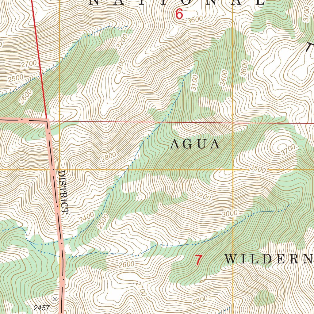 Pechanga, CA FSTopo Legacy Map by US Forest Service - Topo | Avenza Maps