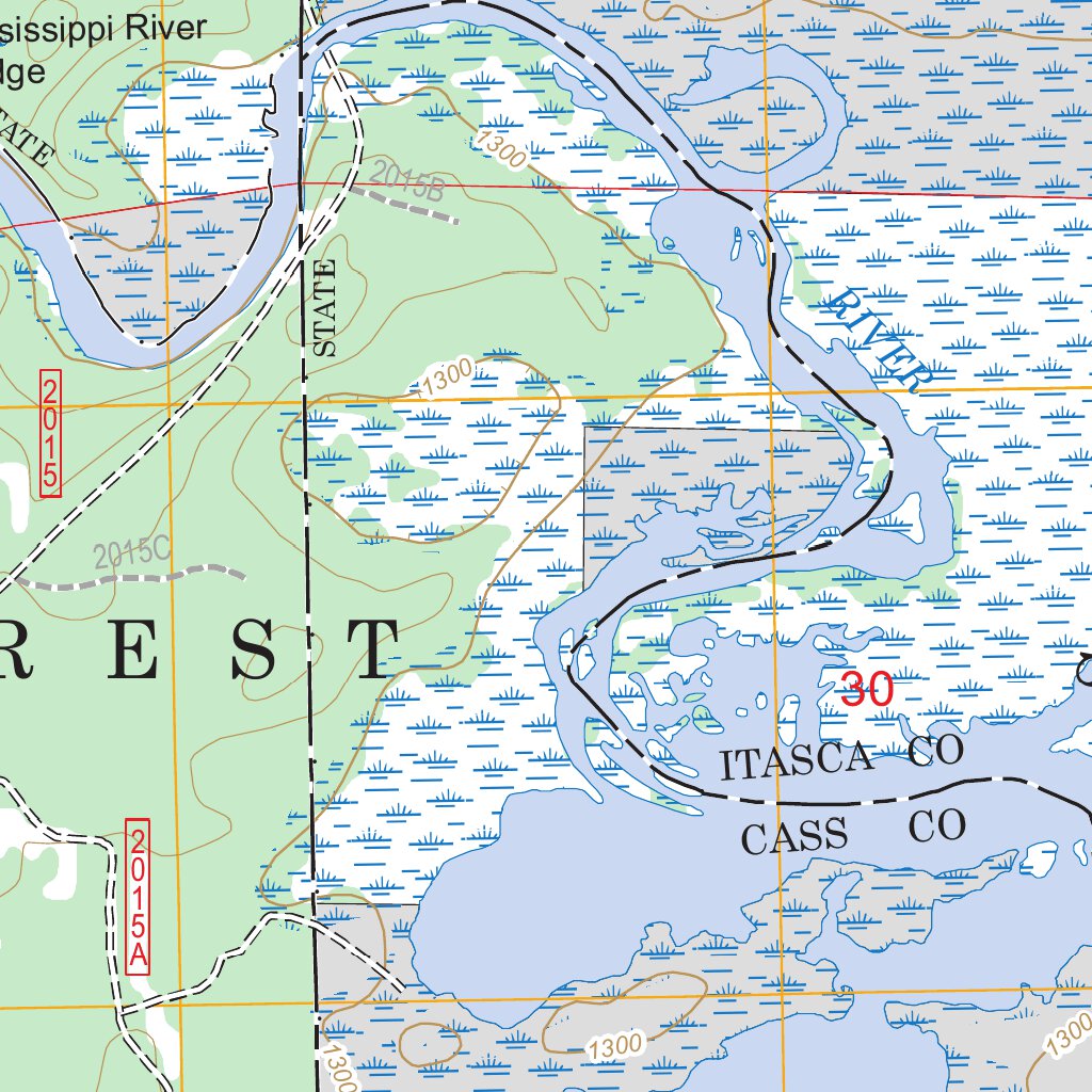 Pennington, MN FSTopo Legacy Map by US Forest Service - Topo | Avenza Maps