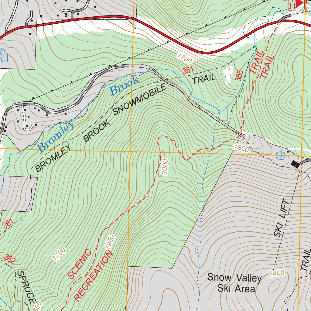 Peru, VT FSTopo Legacy Map by US Forest Service - Topo | Avenza Maps