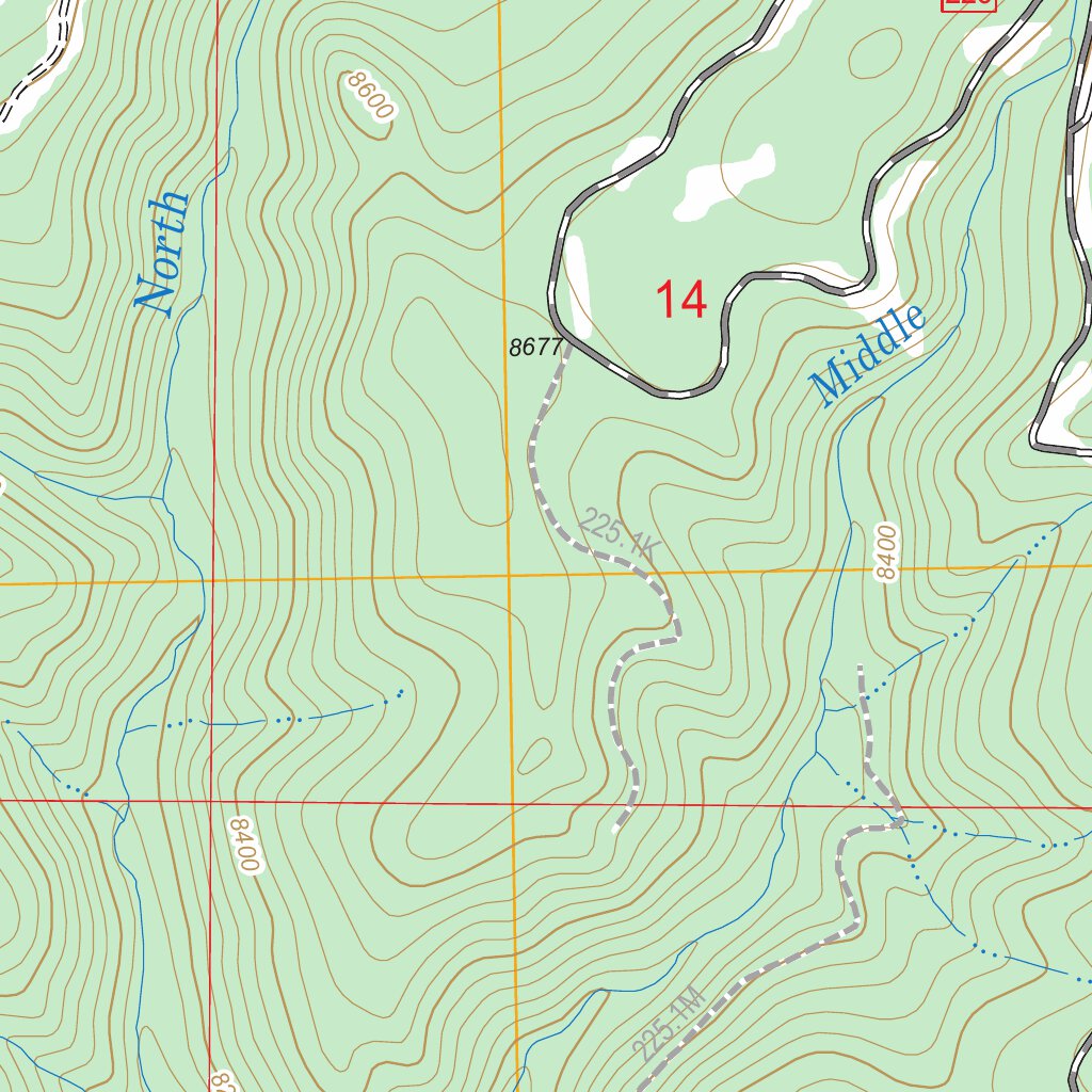 Phantom Lake, WY FSTopo Legacy Map by US Forest Service - Topo | Avenza ...