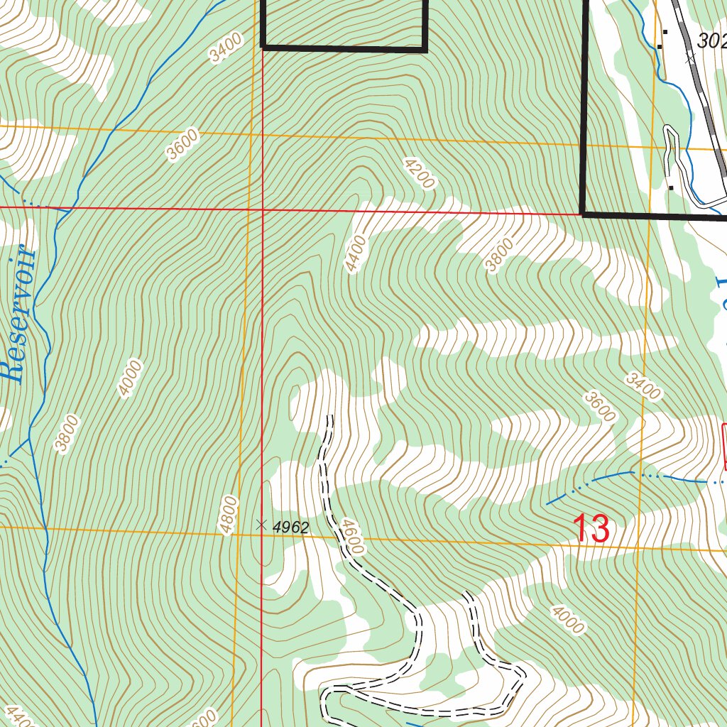 Petty Mountain, MT FSTopo Legacy Map by US Forest Service - Topo ...