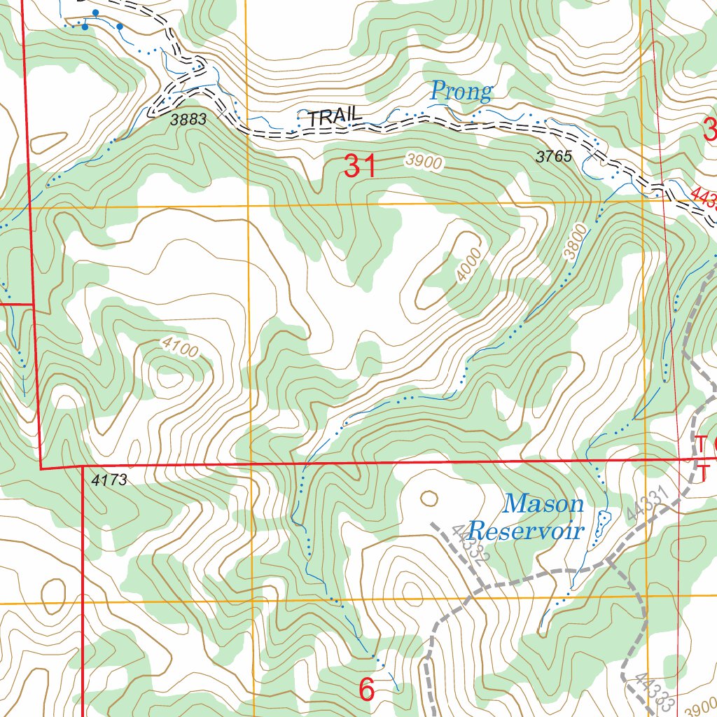 Phillips Butte, MT FSTopo Legacy Map by US Forest Service - Topo ...