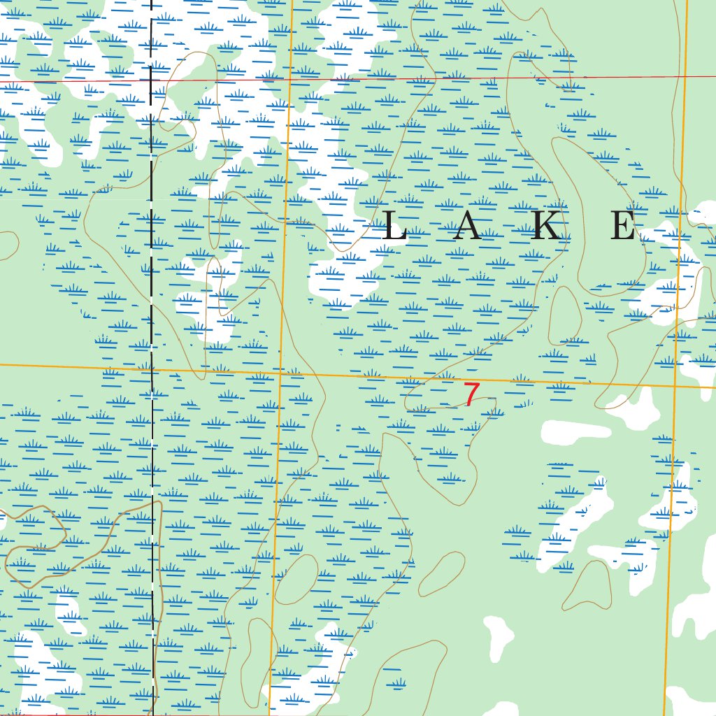 Pickford NW, MI FSTopo Legacy Map by US Forest Service - Topo | Avenza Maps