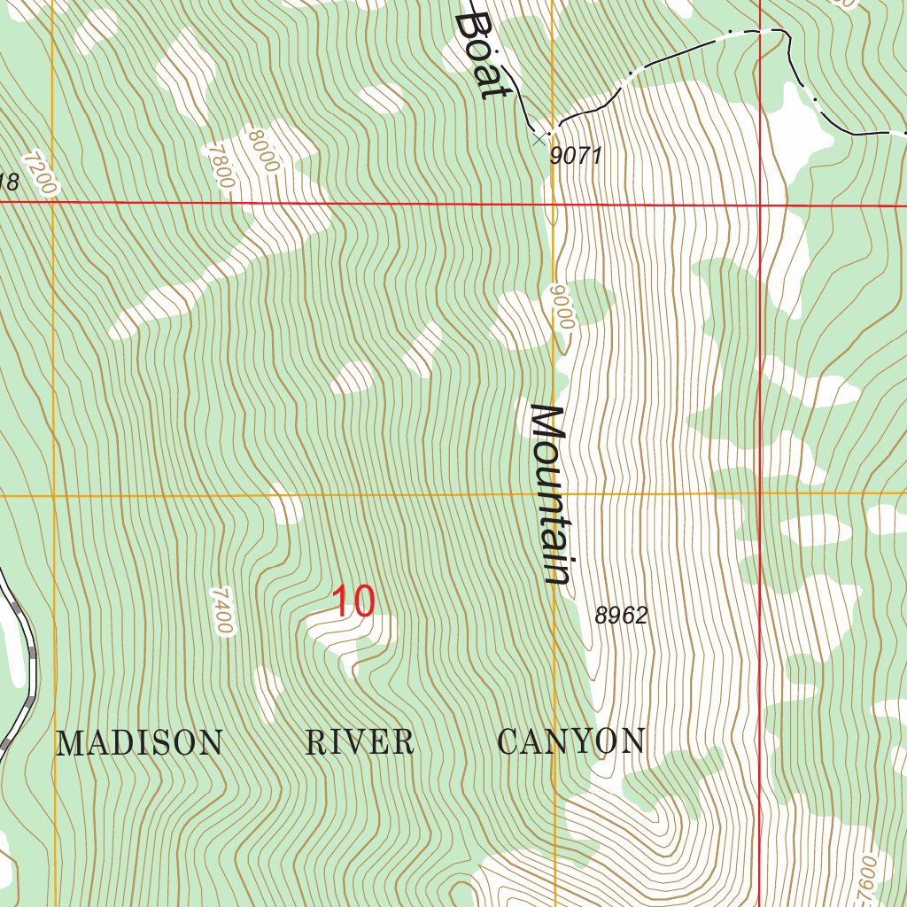 Pika Point, MT FSTopo Legacy Map by US Forest Service - Topo | Avenza Maps