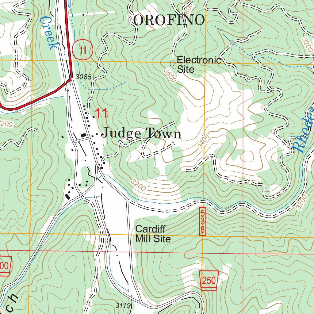 Pierce, ID FSTopo Legacy Map by US Forest Service - Topo | Avenza Maps