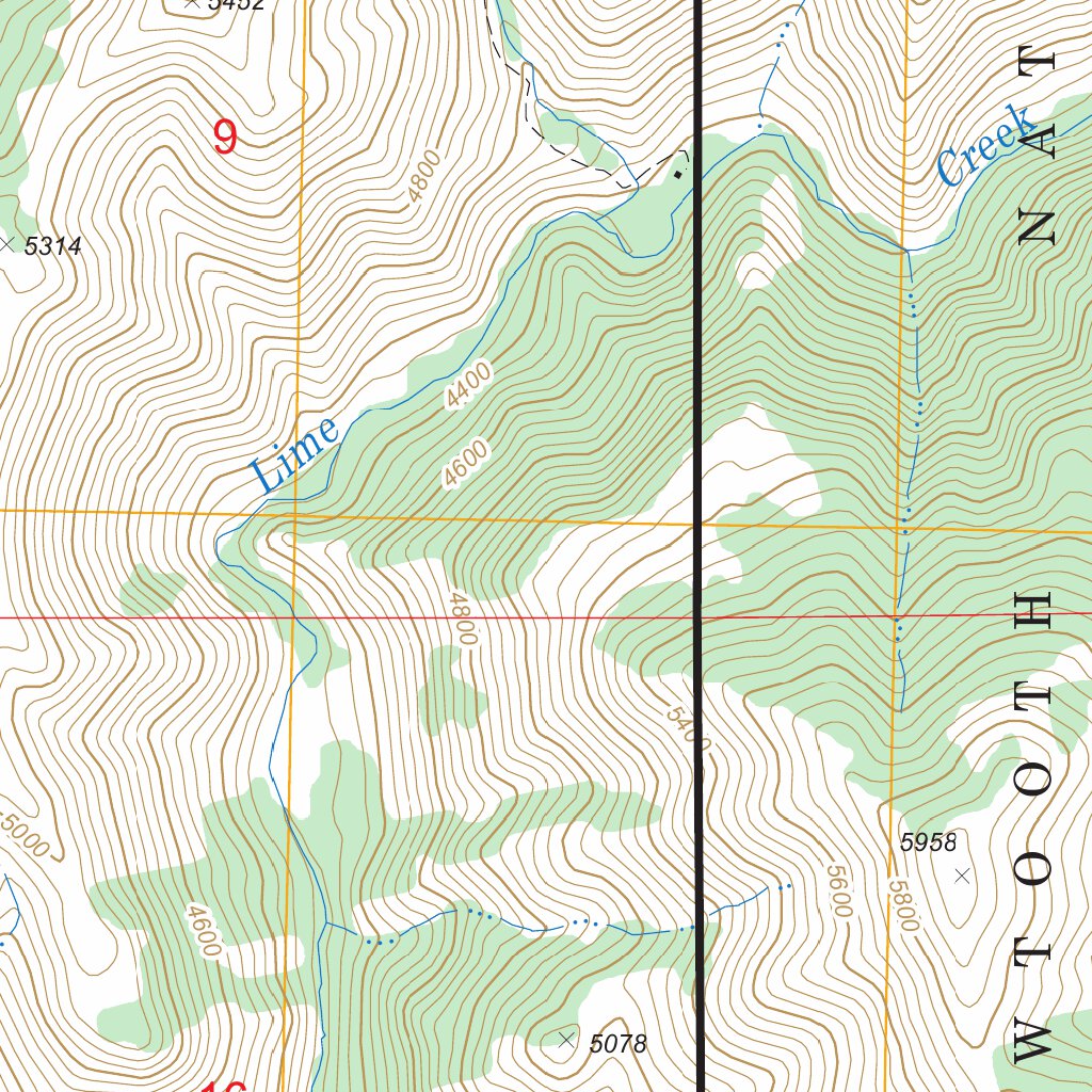 Pine, ID FSTopo Legacy Map by US Forest Service - Topo | Avenza Maps