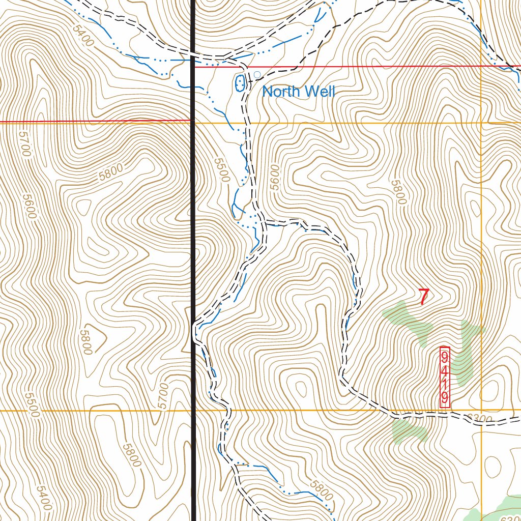 Pinon Ranch, NM FSTopo Legacy Map by US Forest Service - Topo | Avenza Maps