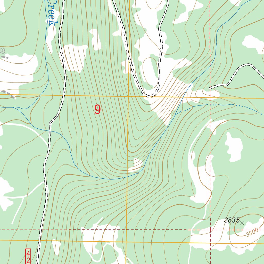 Pinhead Buttes, OR FSTopo Legacy Map by US Forest Service - Topo ...