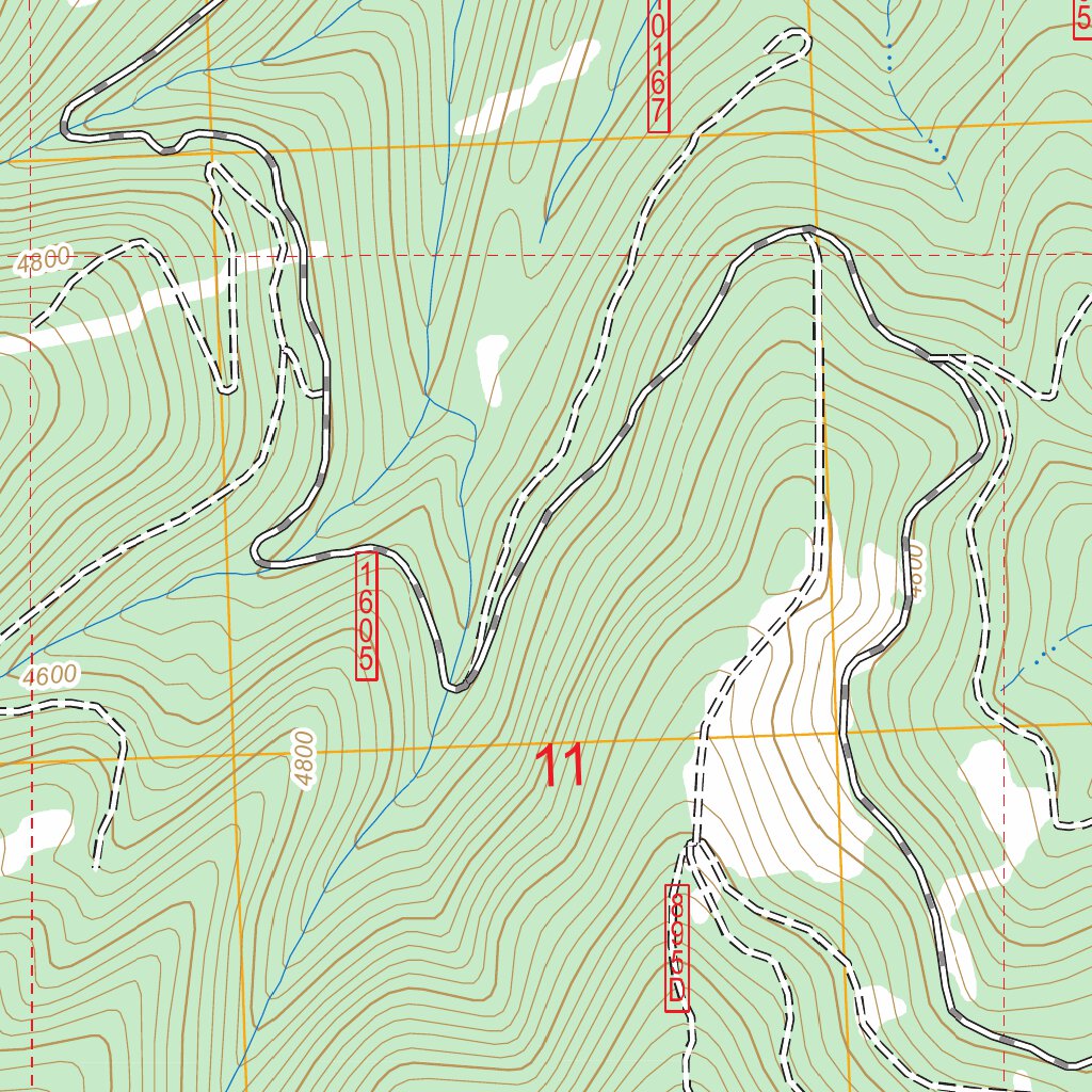 Pioneer Ridge, MT FSTopo Legacy Map by US Forest Service - Topo ...