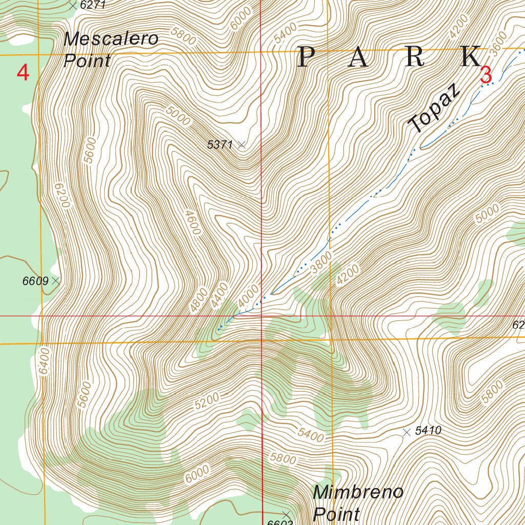 Piute Point, AZ FSTopo Legacy Map by US Forest Service - Topo | Avenza Maps