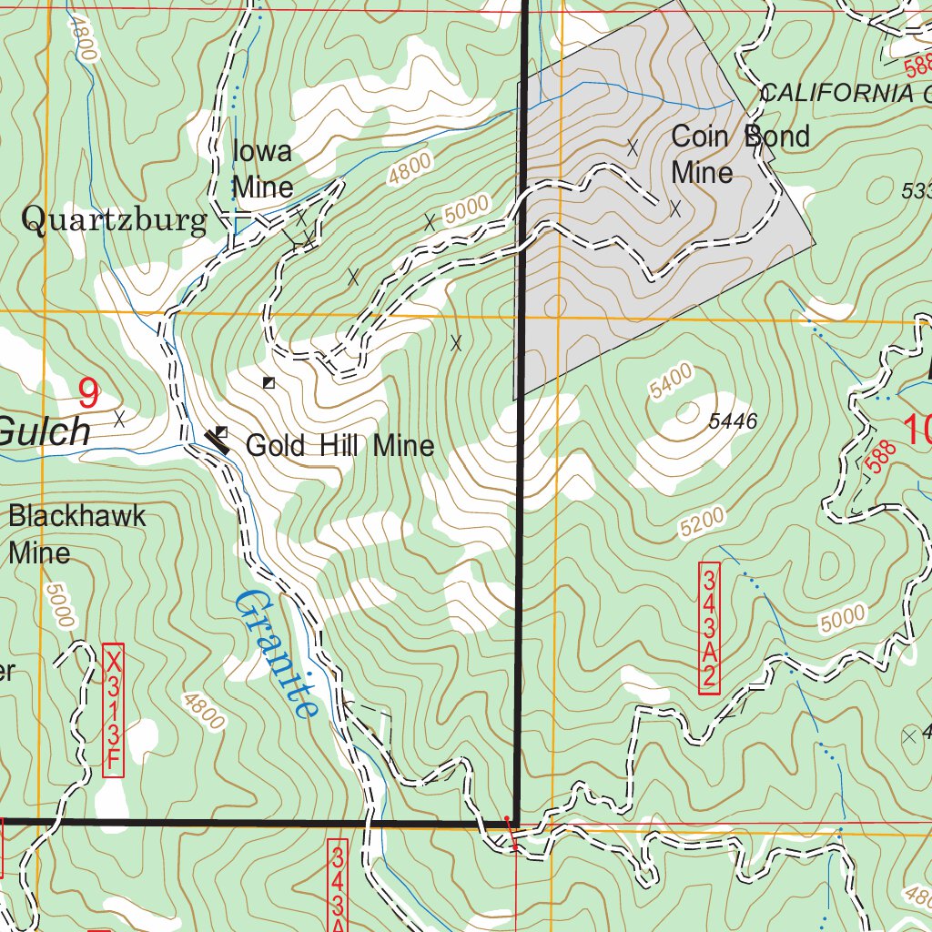 Placerville, ID FSTopo Legacy Map by US Forest Service - Topo | Avenza Maps