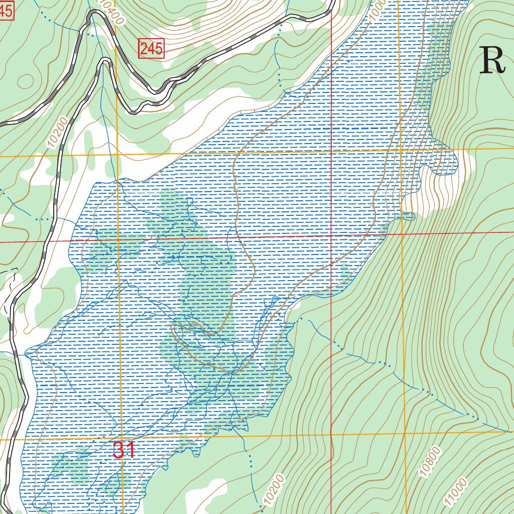 Platoro, CO FSTopo Legacy Map by US Forest Service - Topo | Avenza Maps