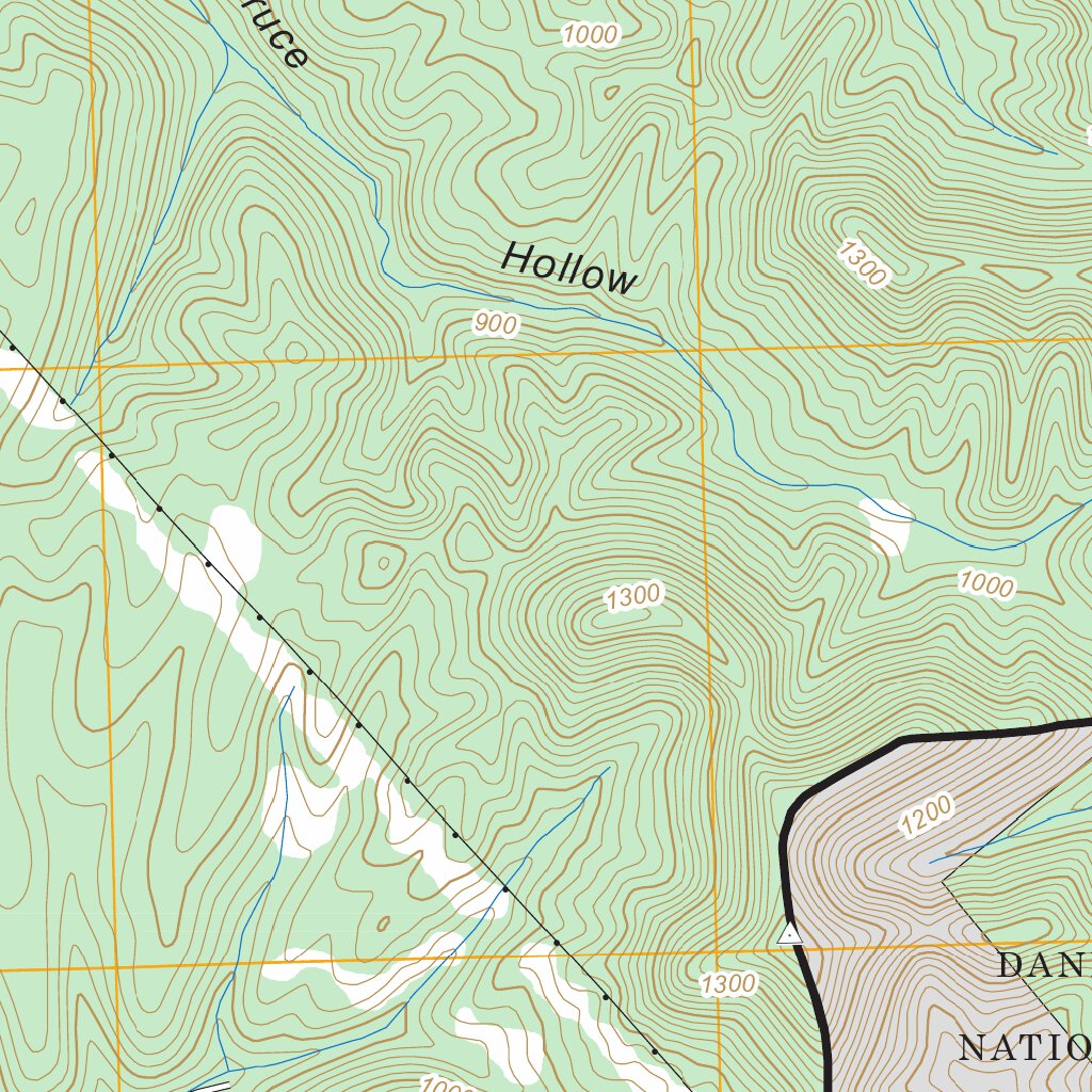 Plummers Landing, KY FSTopo Legacy Map by US Forest Service - Topo ...
