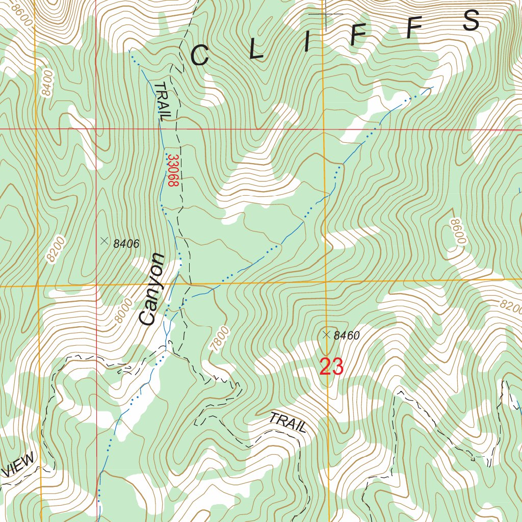 Podunk Creek, UT FSTopo Legacy Map by US Forest Service - Topo | Avenza ...