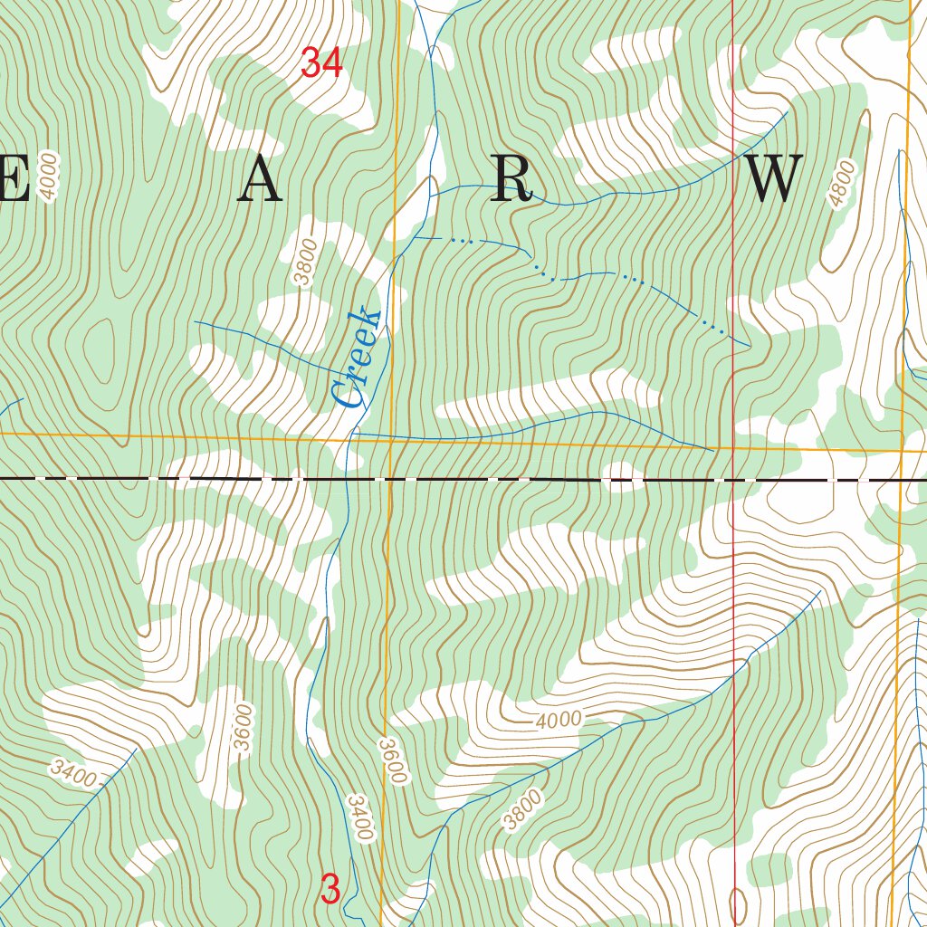 Pole Mountain, ID FSTopo Legacy Map by US Forest Service - Topo ...