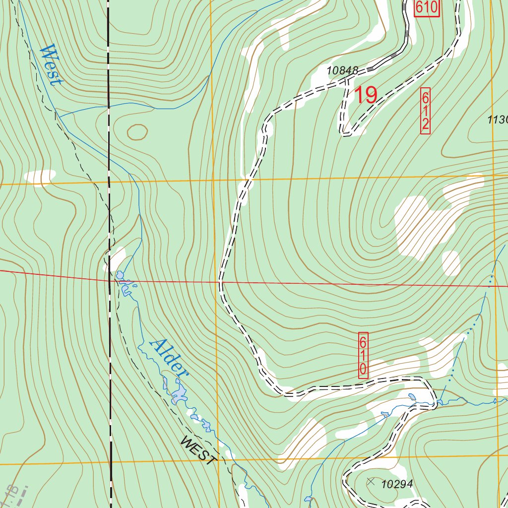 Pool Table Mountain, CO FSTopo Legacy Map by US Forest Service - Topo ...