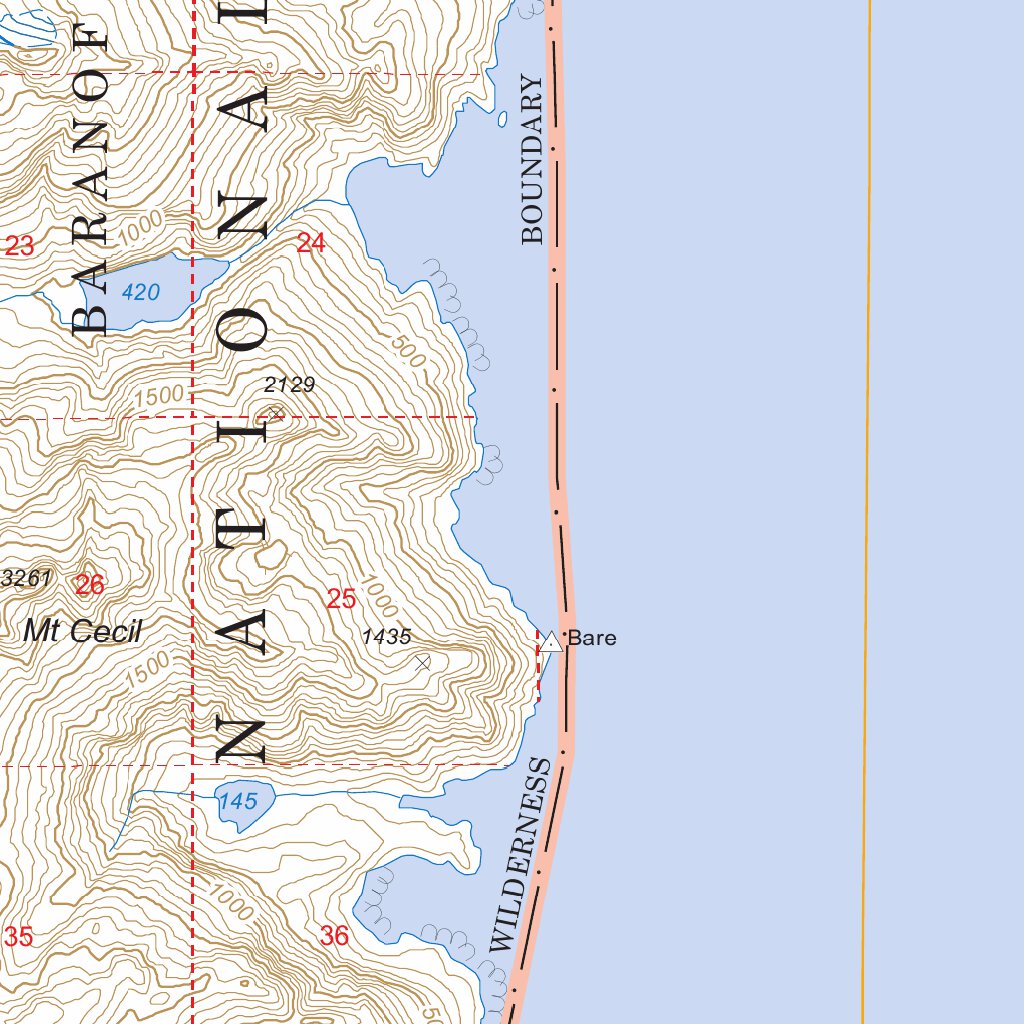 Port Alexander C-2, AK FSTopo Legacy Map by US Forest Service - Topo ...