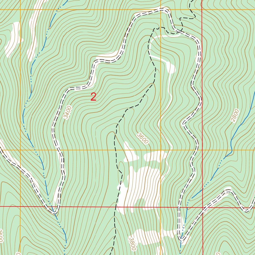 Priest River, ID FSTopo Legacy Map by US Forest Service - Topo | Avenza ...