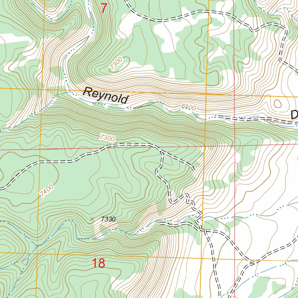 Prewitt, NM FSTopo Legacy Map by US Forest Service - Topo | Avenza Maps