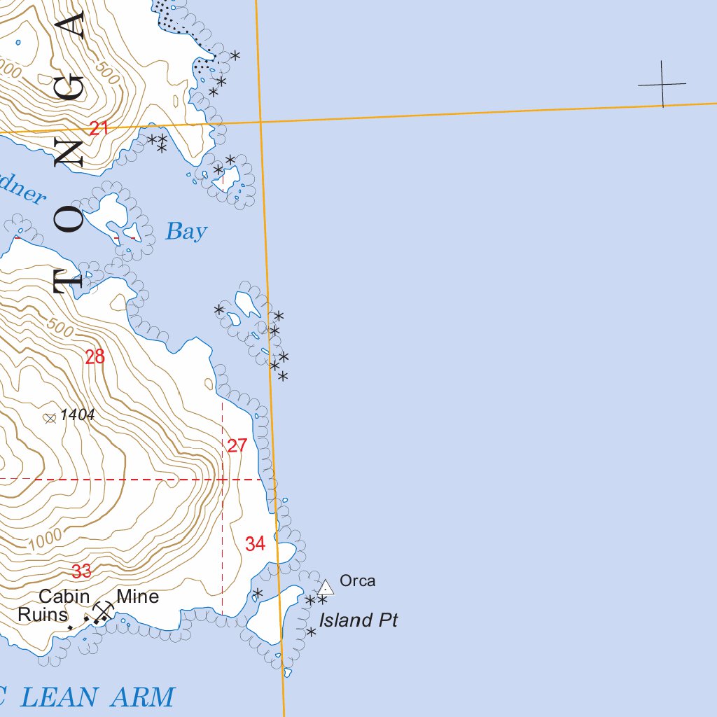 Prince Rupert D-6, AK FSTopo Legacy Map by US Forest Service - Topo ...