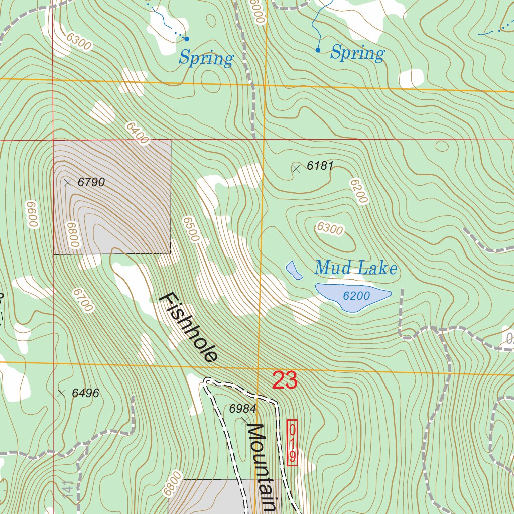 Quartz Valley, OR FSTopo Legacy Map by US Forest Service - Topo ...