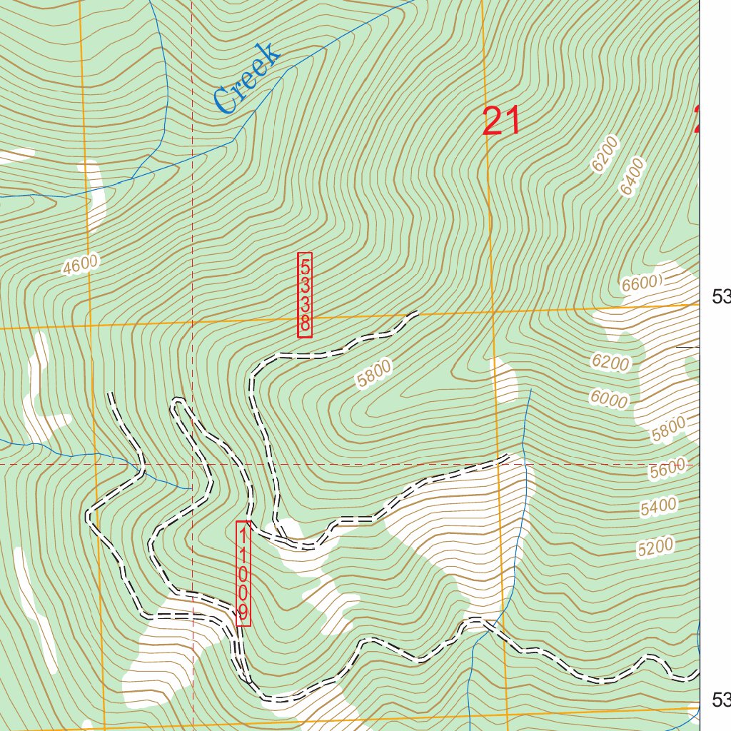 Quintonkon, MT FSTopo Legacy Map by US Forest Service - Topo | Avenza Maps