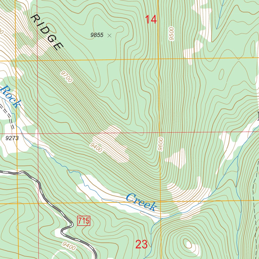 Rand, CO FSTopo Legacy Map by US Forest Service - Topo | Avenza Maps