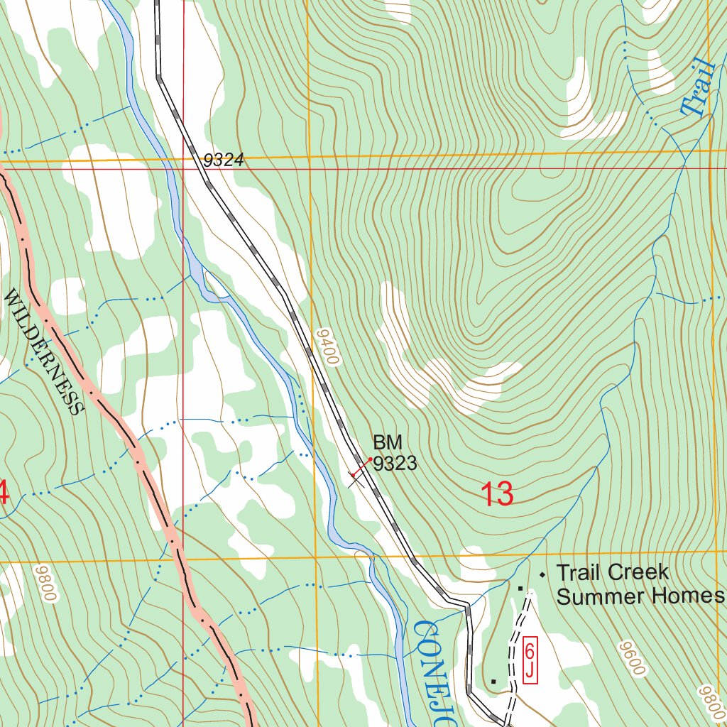 Red Mountain, CO FSTopo Legacy Map by US Forest Service - Topo | Avenza ...