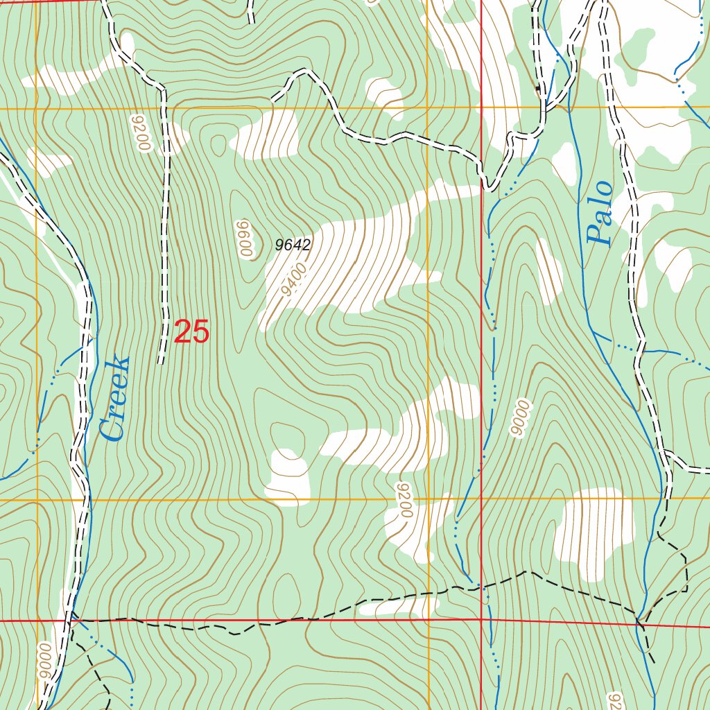 Red Wing, CO FSTopo Legacy Map by US Forest Service - Topo | Avenza Maps