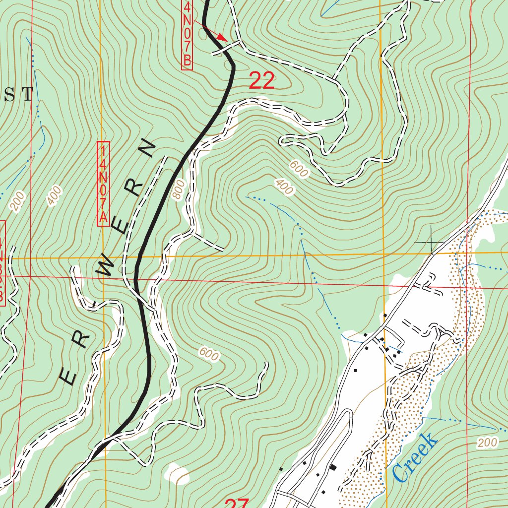 Requa, CA FSTopo Legacy Map by US Forest Service - Topo | Avenza Maps