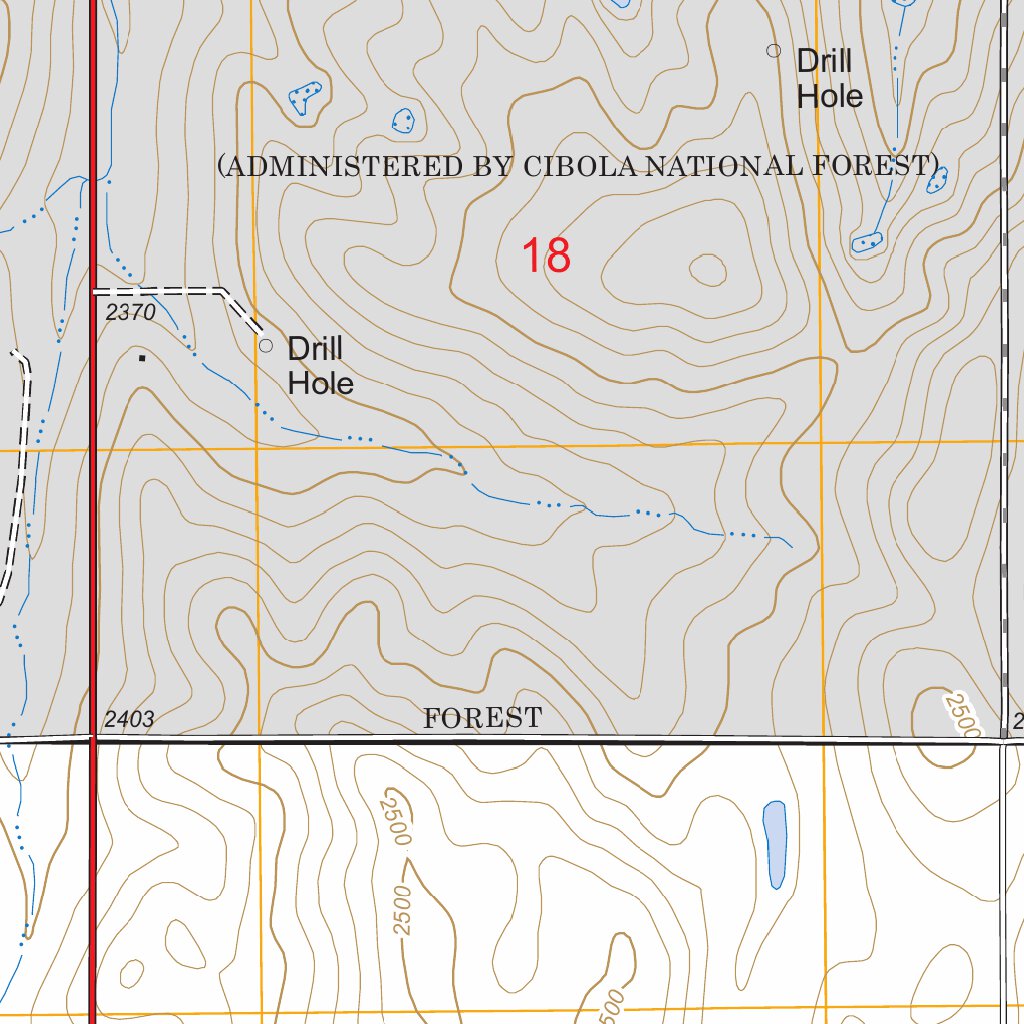 Reydon SW, OK FSTopo Legacy Map by US Forest Service - Topo | Avenza Maps