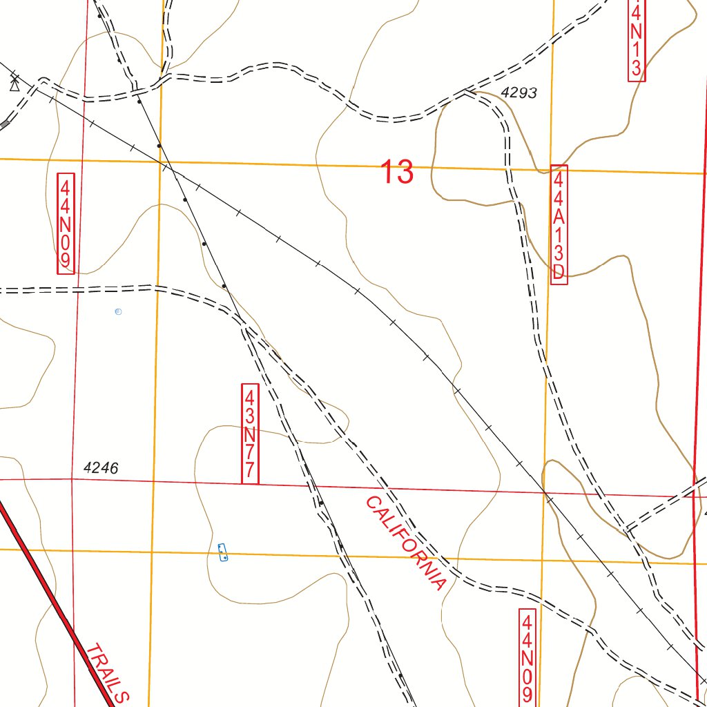 Rimrock Lake, CA FSTopo Legacy Map by US Forest Service - Topo | Avenza ...
