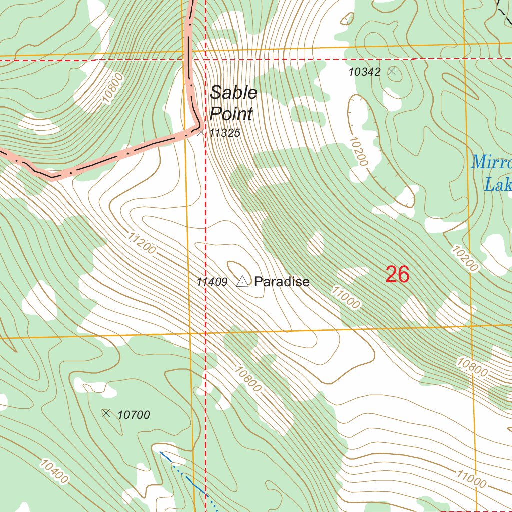 Ripple Creek, CO FSTopo Legacy Map by US Forest Service - Topo | Avenza ...