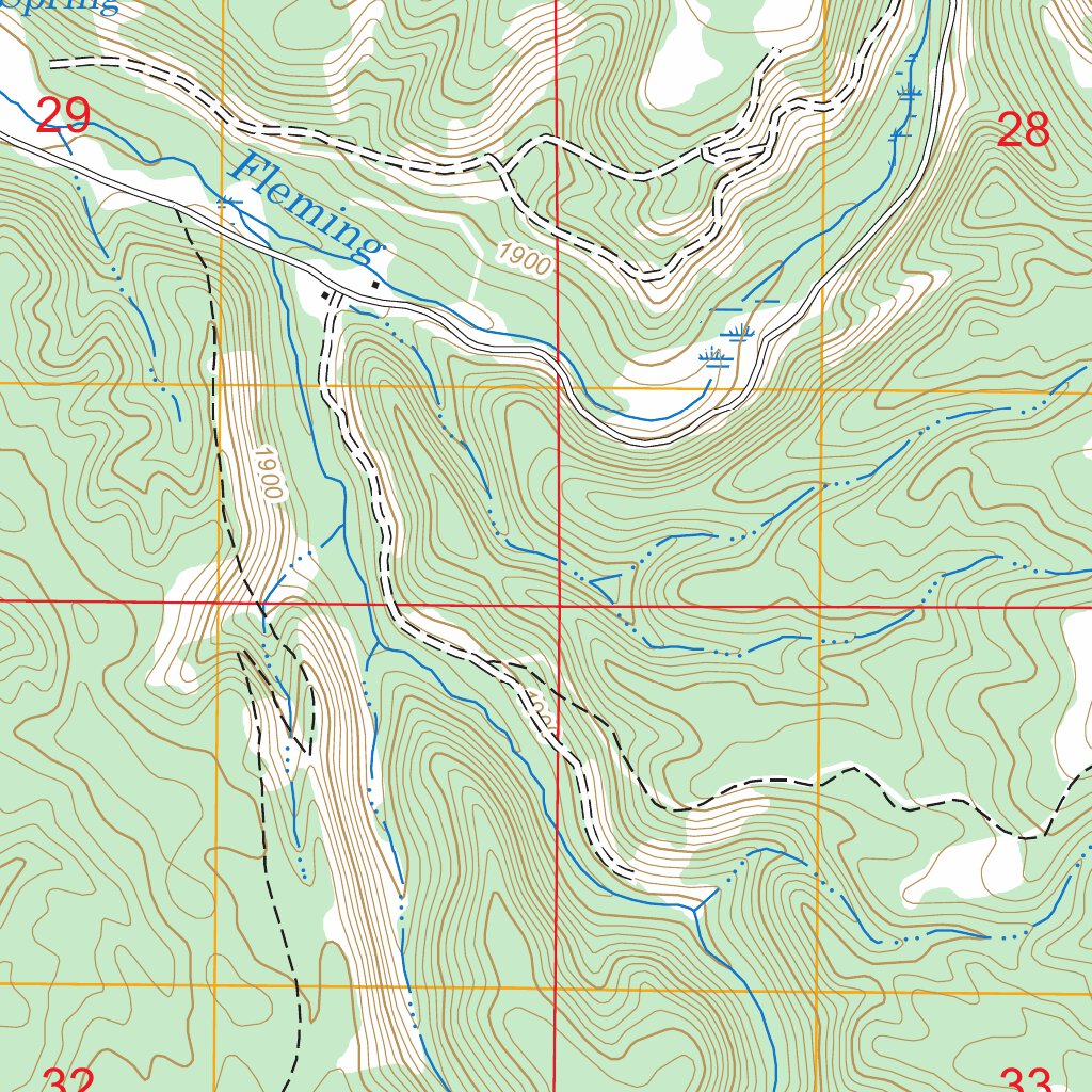 Ritz, ID FSTopo Legacy Map by US Forest Service - Topo | Avenza Maps