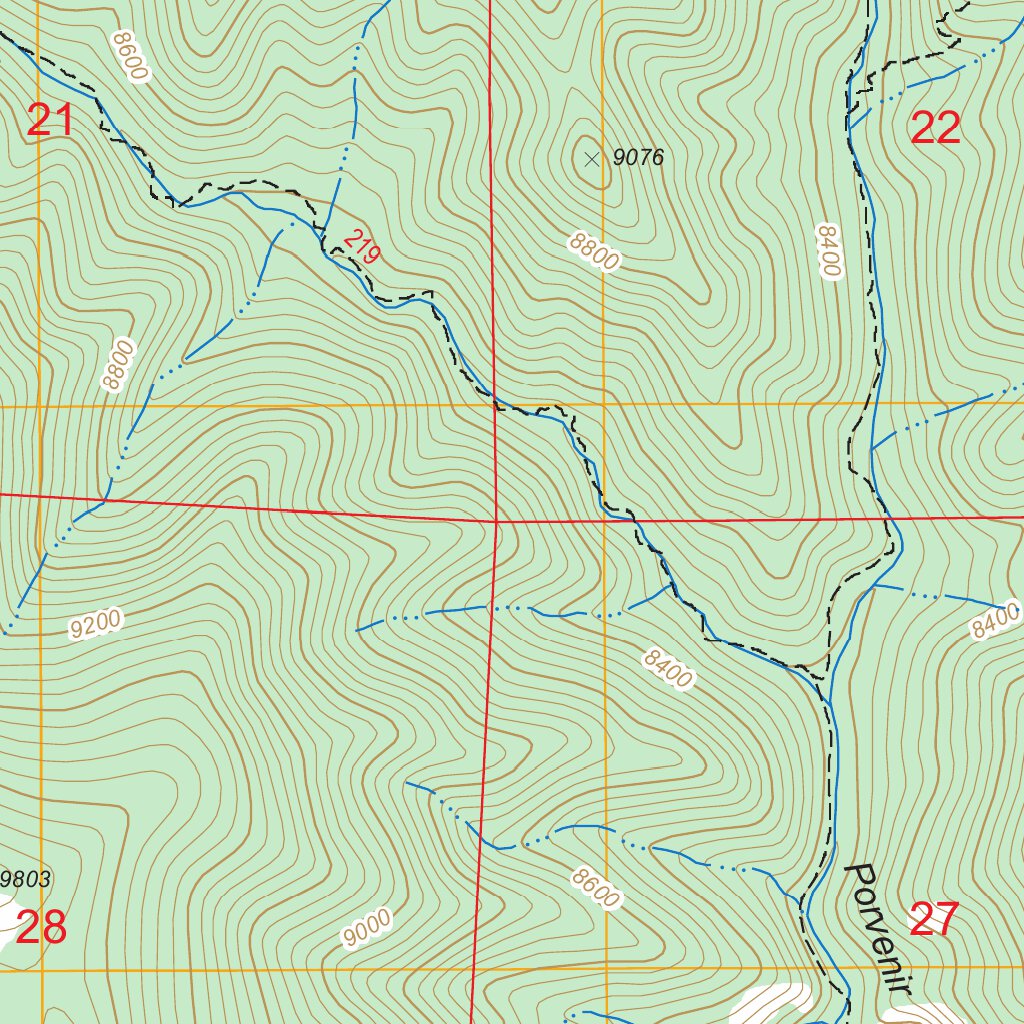 Rociada, NM FSTopo Legacy Map by US Forest Service - Topo | Avenza Maps