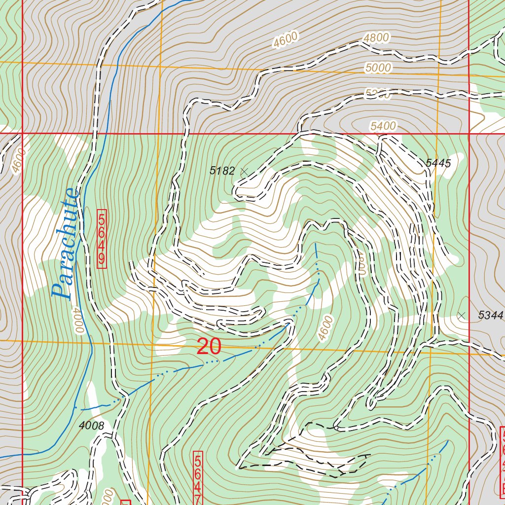 Rocky Point, ID FSTopo Legacy Map by US Forest Service - Topo | Avenza Maps