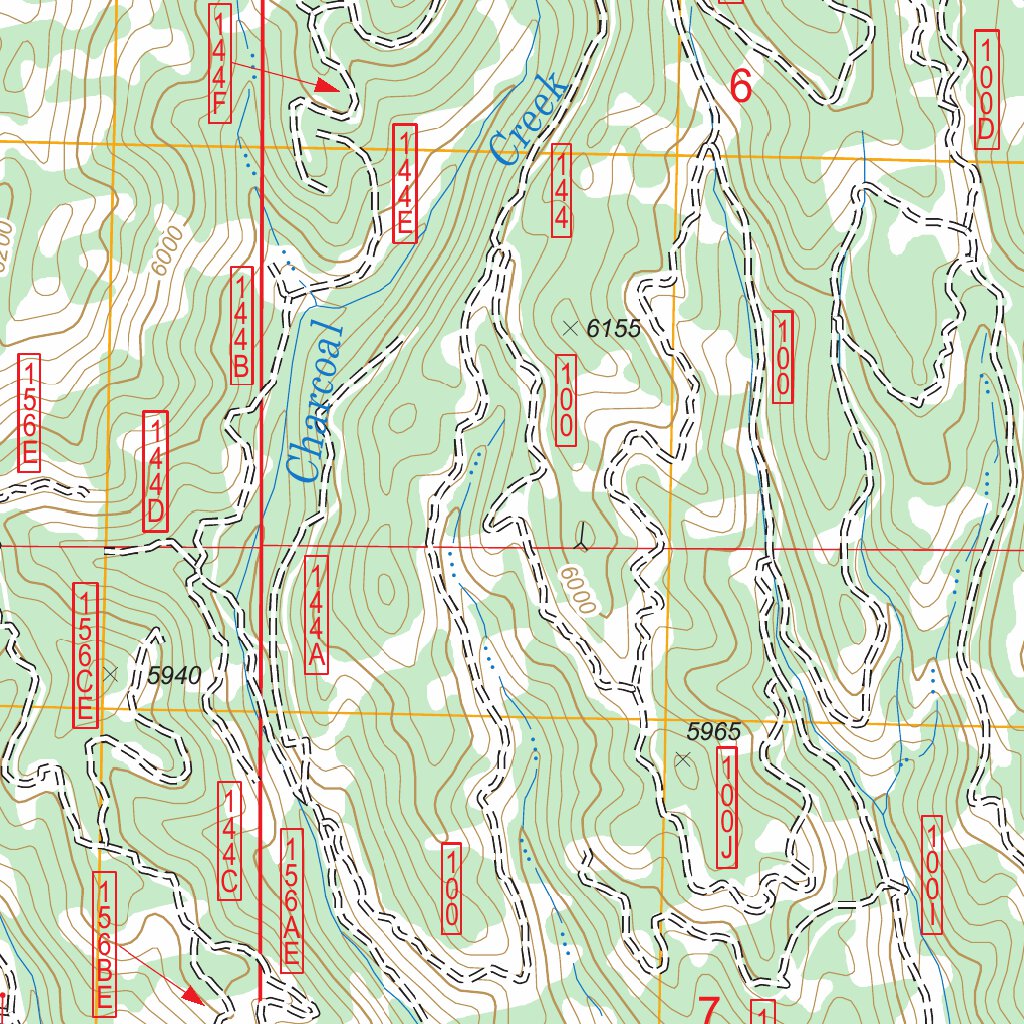 Rocky Bar, ID FSTopo Legacy Map by US Forest Service - Topo | Avenza Maps