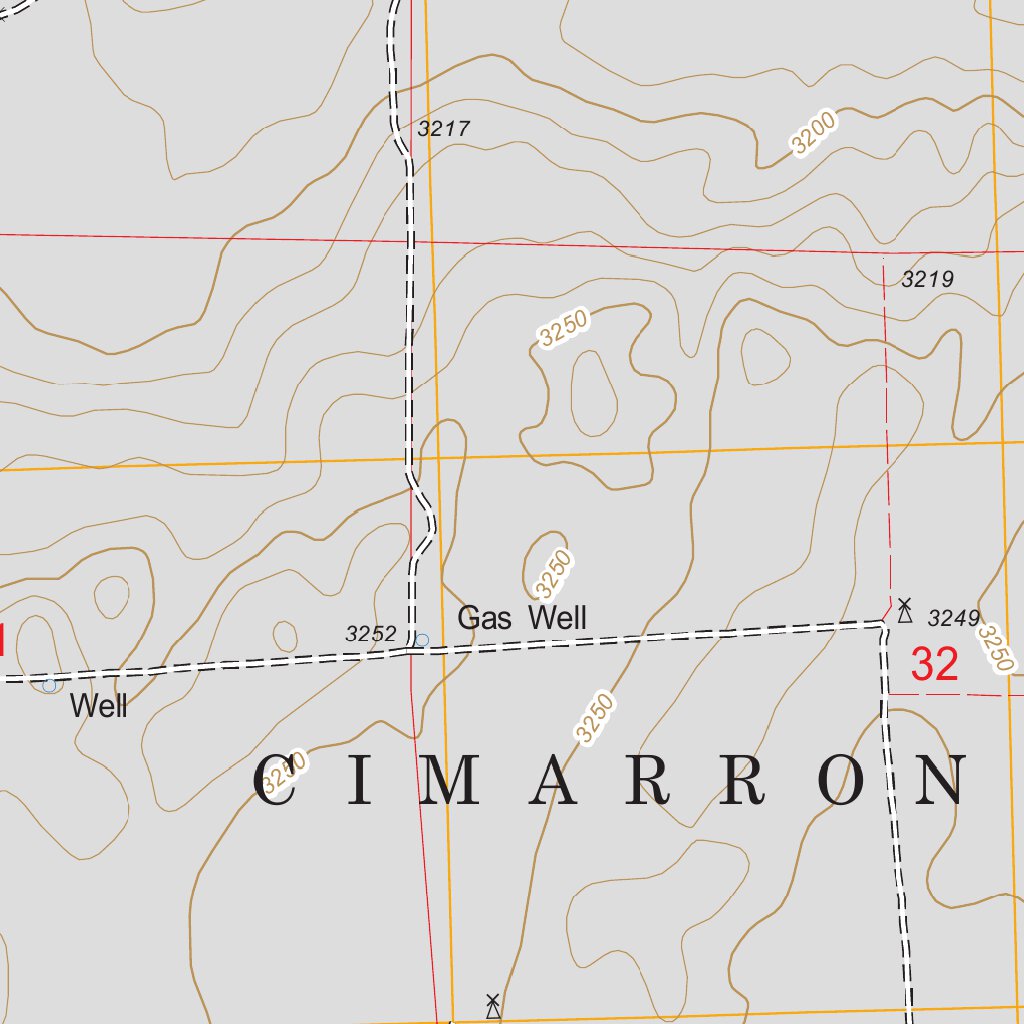 Rolla NE, KS FSTopo Legacy Map by US Forest Service - Topo | Avenza Maps