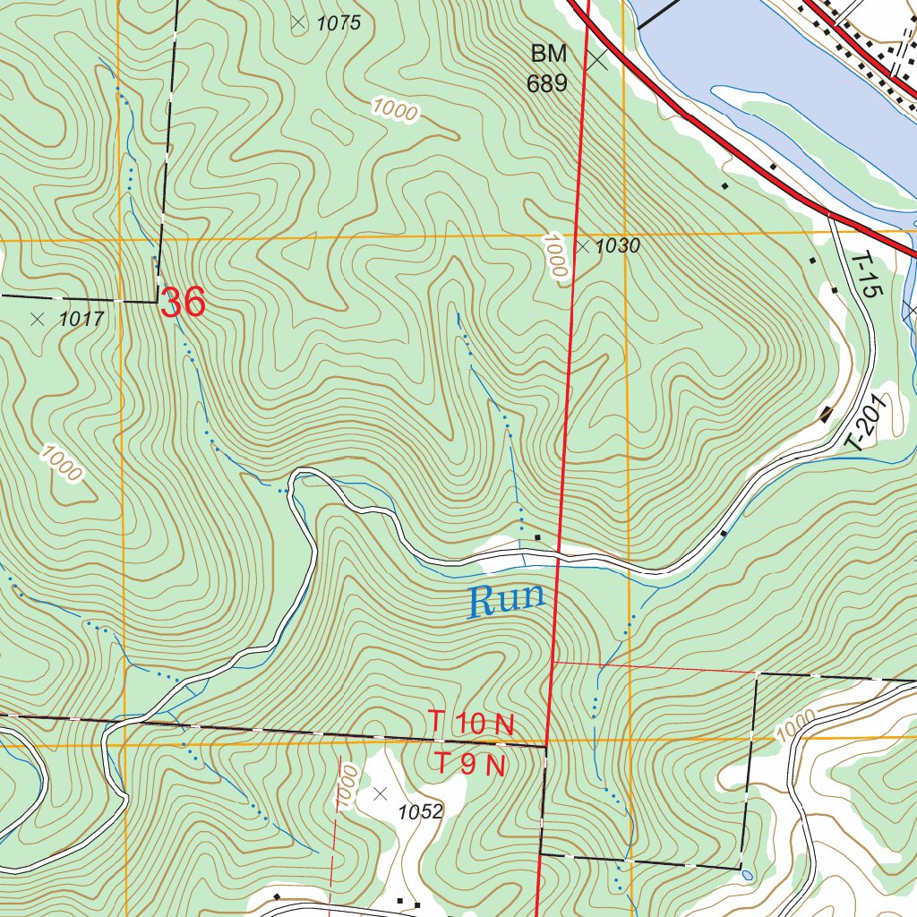 Rokeby Lock, OH FSTopo Legacy Map by US Forest Service - Topo | Avenza Maps