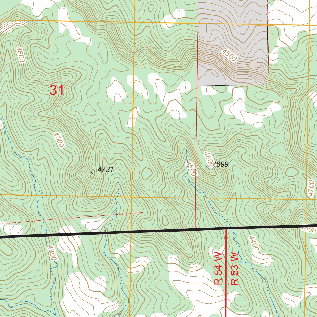 Roundtop, NE FSTopo Legacy Map by US Forest Service - Topo | Avenza Maps