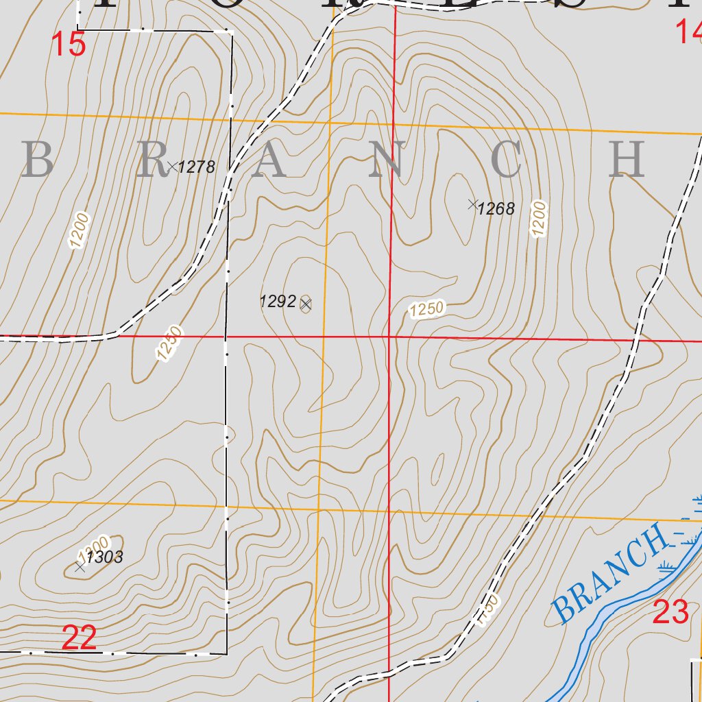 Roscommon North, MI FSTopo Legacy Map by US Forest Service - Topo ...