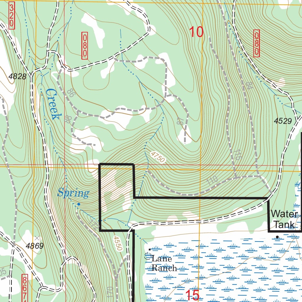 Round Butte, OR FSTopo Legacy Map by US Forest Service - Topo | Avenza Maps
