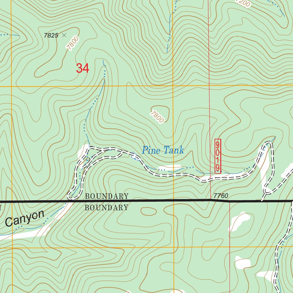 Ruidoso Downs, NM FSTopo Legacy Map by US Forest Service - Topo ...