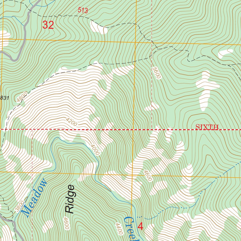 Running Lake, ID FSTopo Legacy Map by US Forest Service - Topo | Avenza ...
