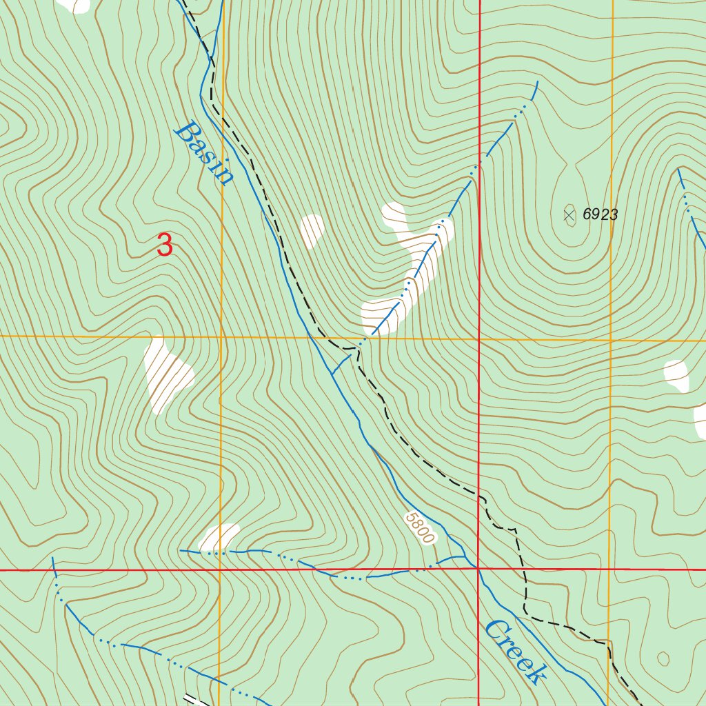 Russian Flat, MT FSTopo Legacy Map by US Forest Service - Topo | Avenza ...