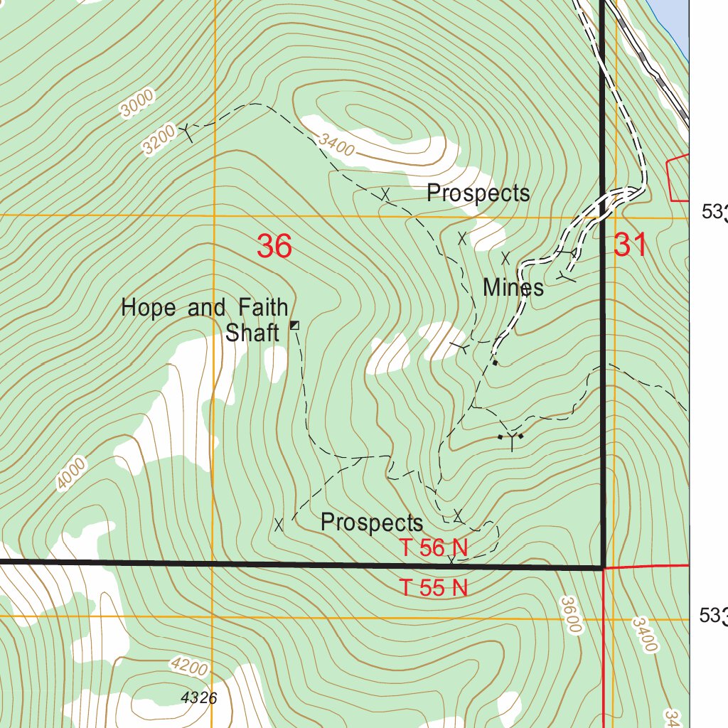 Sagle, ID FSTopo Legacy Map by US Forest Service - Topo | Avenza Maps