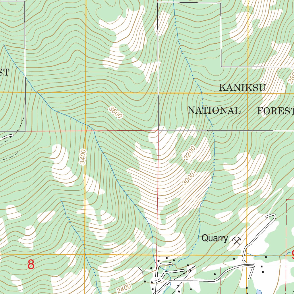 Sandpoint, ID FSTopo Legacy Map by US Forest Service - Topo | Avenza Maps