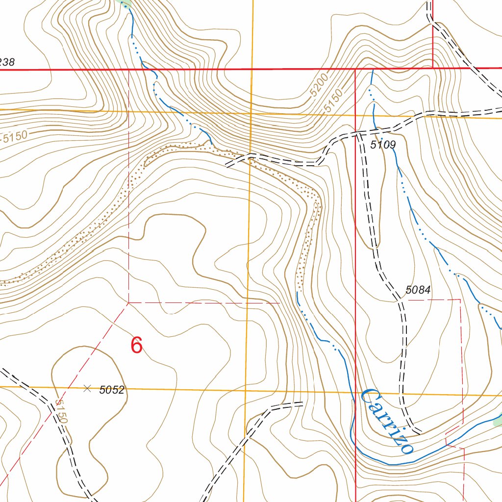 Sand Hill, NM FSTopo Legacy Map by US Forest Service - Topo | Avenza Maps