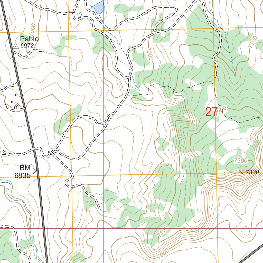 San Pablo, NM FSTopo Legacy Map by US Forest Service - Topo | Avenza Maps